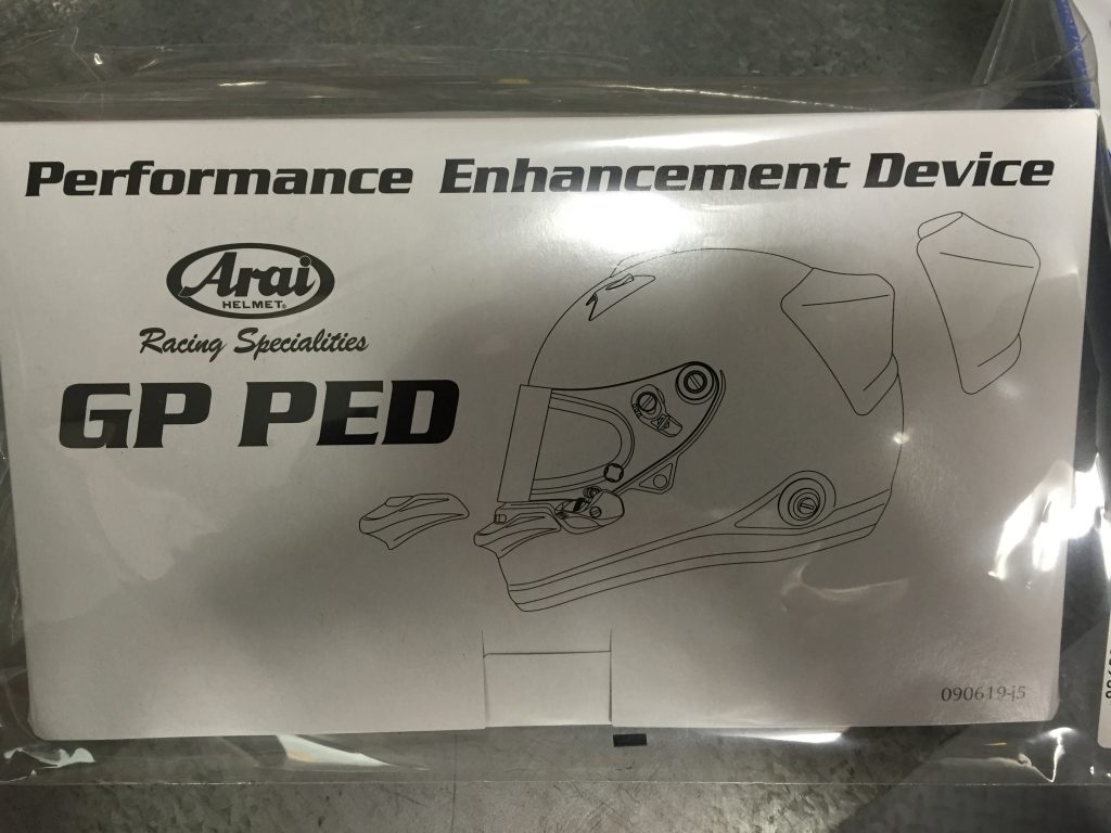 ARAI PED Kit - Performance Racegear Pty Ltd